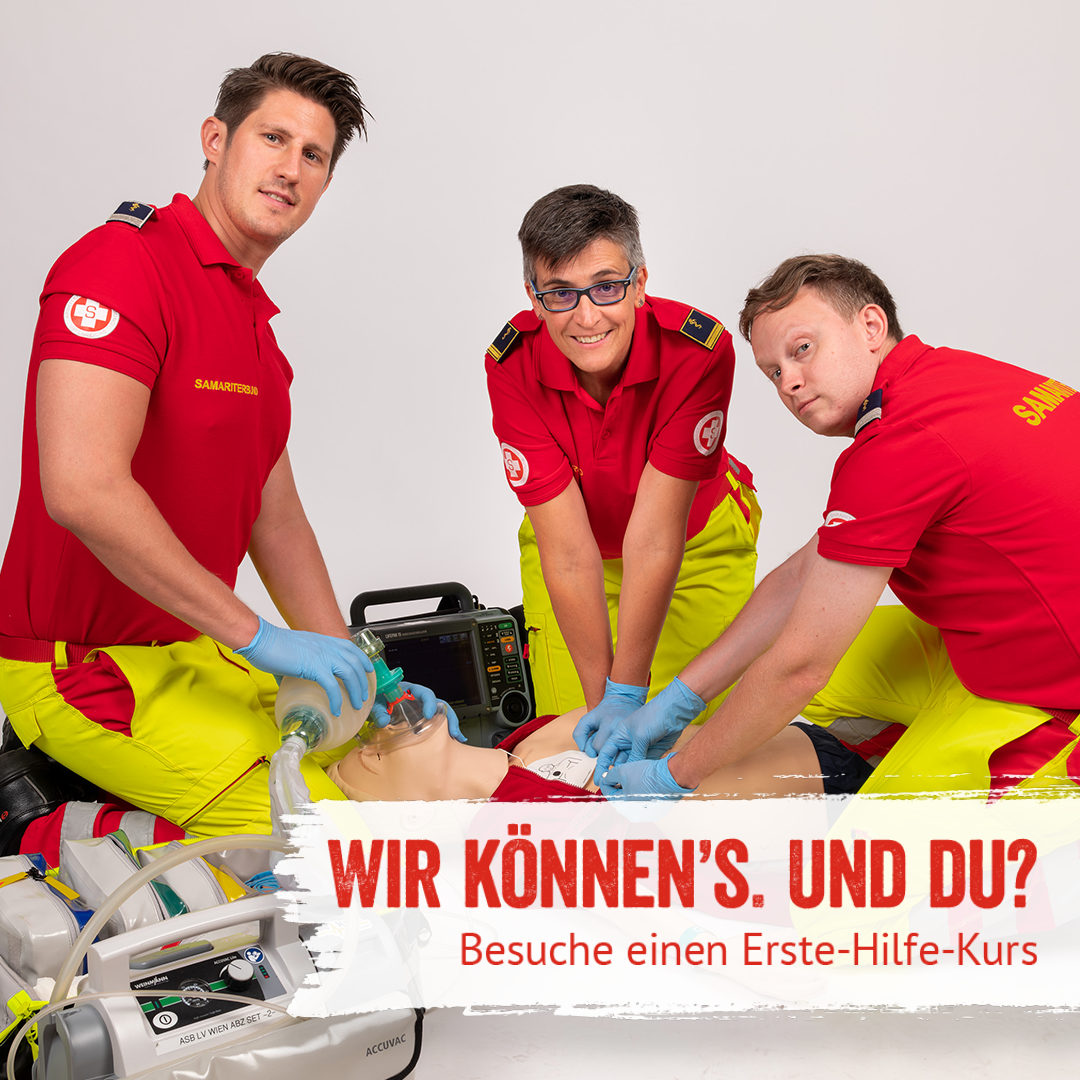 8.9. - Europäischer Tag der Ersten Hilfe - Arbeiter-Samariter-Bund Österreichs