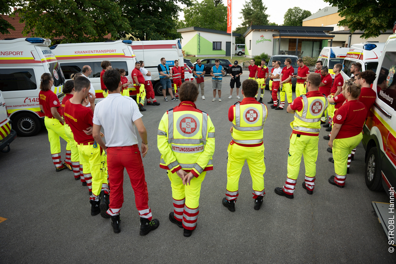 Evakuierung Pflegeheim - Arbeiter-Samariter-Bund Österreichs